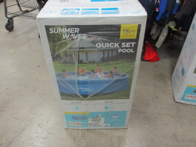 Summer Waves Quick Set Pool 15ft x 36in – cssportinggoods