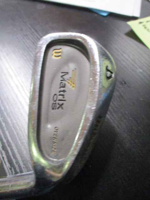 Used Wilson Matrix OS 4 Iron – cssportinggoods