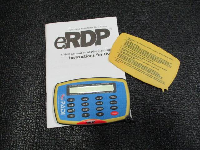 Used Padi eRDP Recreational Electronic Dive Planner – cssportinggoods